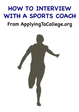 Interview Tips: How to Interview with a College Sports Coach | Applying ...
