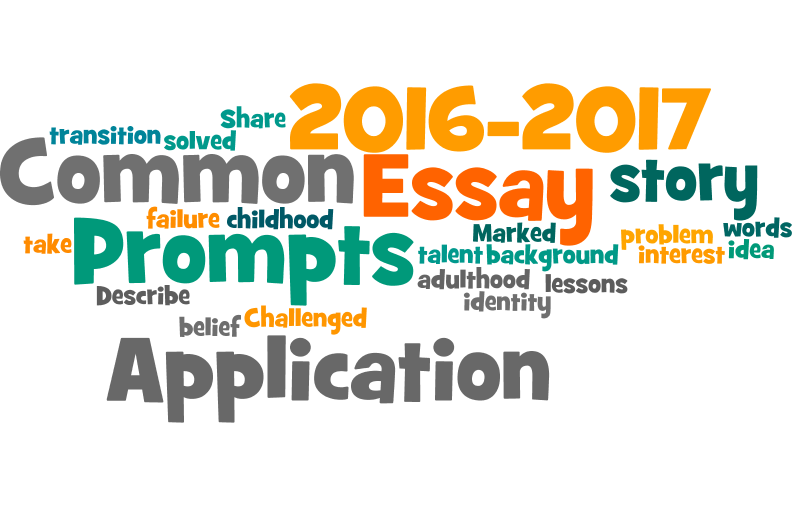 2016-2017 Common Application Essay Prompts | Applying To College