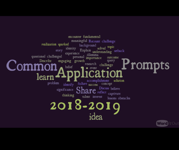 2018-2019 Common Application Essay Prompts | Applying To College